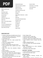 Low Carbohydrate Nutrition Guide: For Optimal Health: Go: Eat Freely | PDF | Pickling | Fat