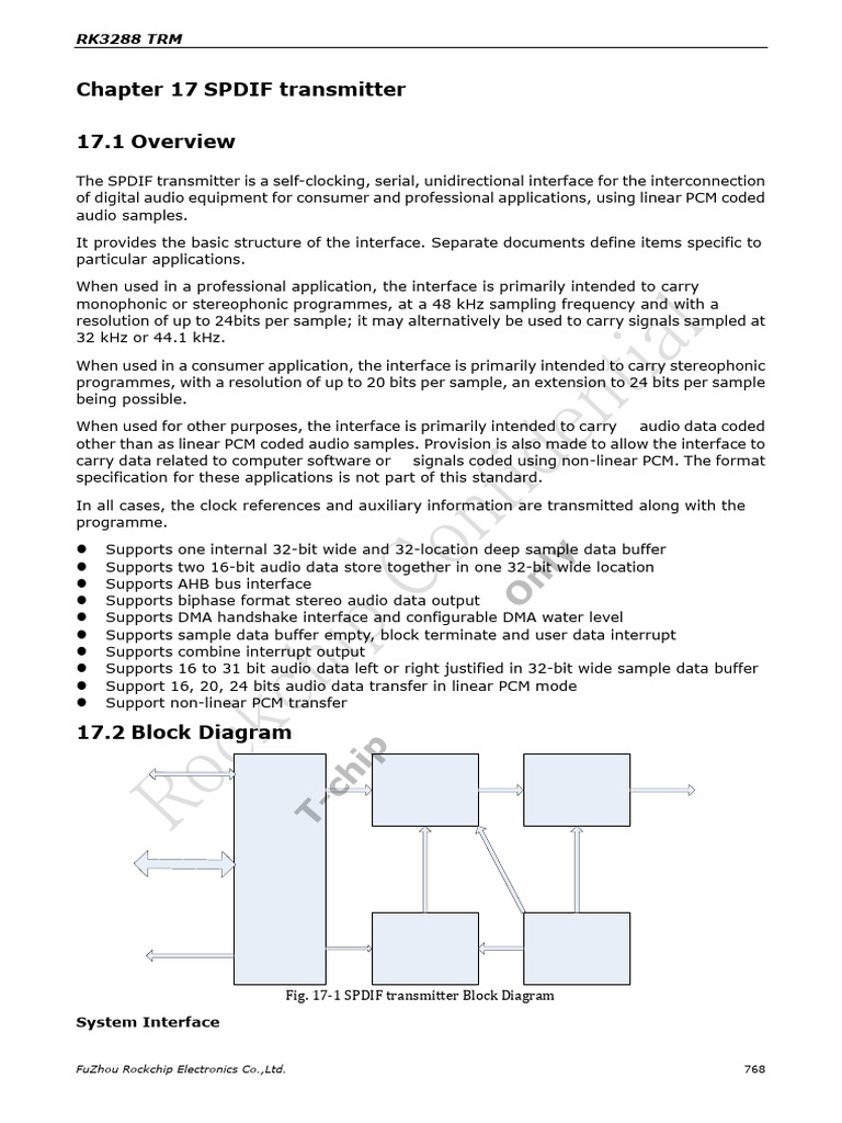 SPDIF Transmitter Overview and Functionality | PDF | Digital Audio ...