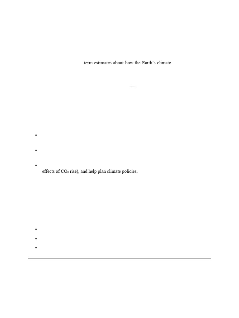 Climate Projections and GCMs Explained | PDF | General Circulation ...