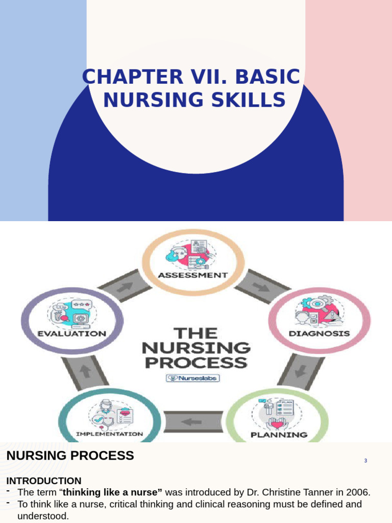 Basic Nursing Skills and Process Overview | PDF | Nursing | Medical ...