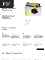 Student Fire Alarm Project | PDF | Electrical Resistance And ...