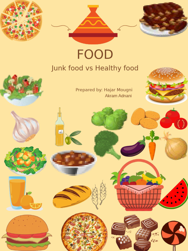 Junk Food Vs Healthy Food - Listening | PDF
