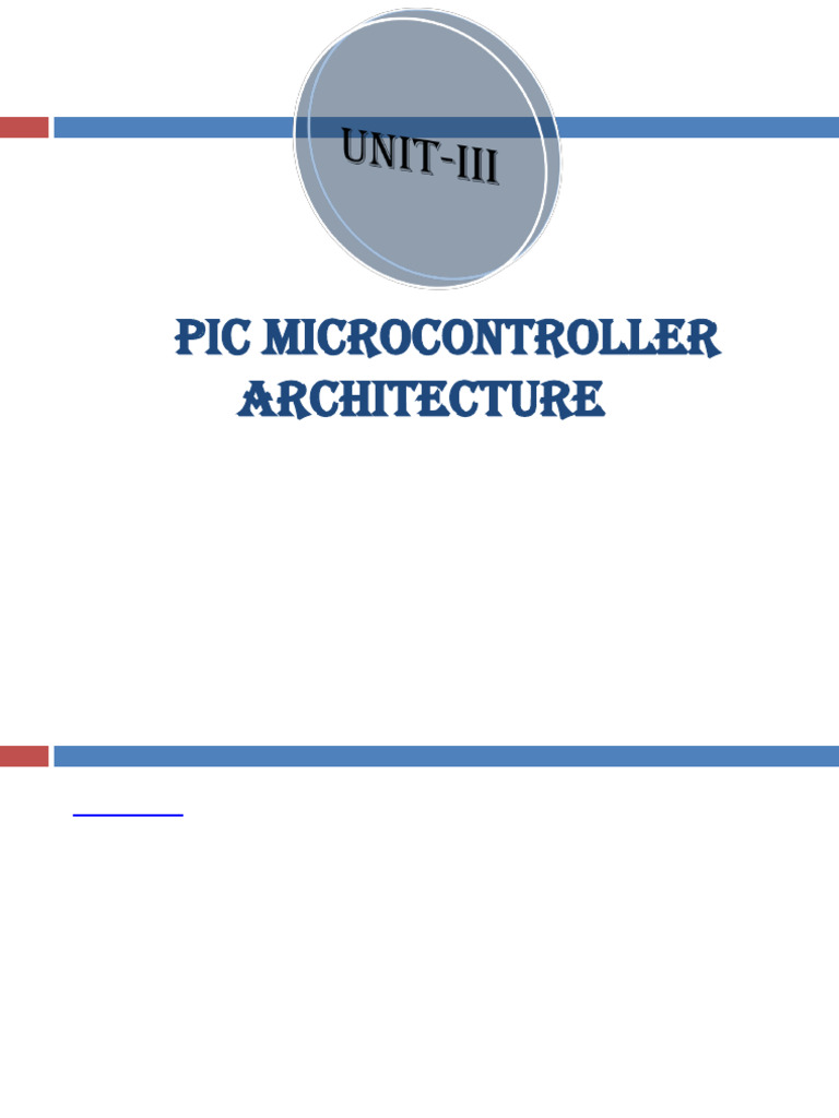 Unit III_Architecture_MNK | PDF | Microcontroller | Central Processing Unit