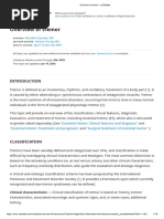 Essential Tremor Rating Assessment Scale | PDF | Statistics | Clinical ...