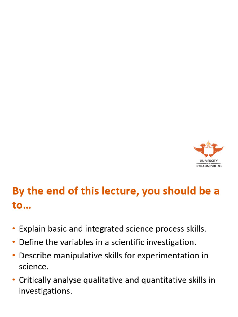 Science Process Skills and Report Writing | PDF | Experiment | Chart