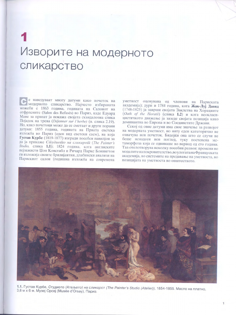 Slikarstvo - Teorija I Istorija 3 (Makedonski) | PDF