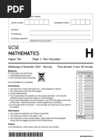 aqa-math-paper-1-higher-2024 | PDF | Area