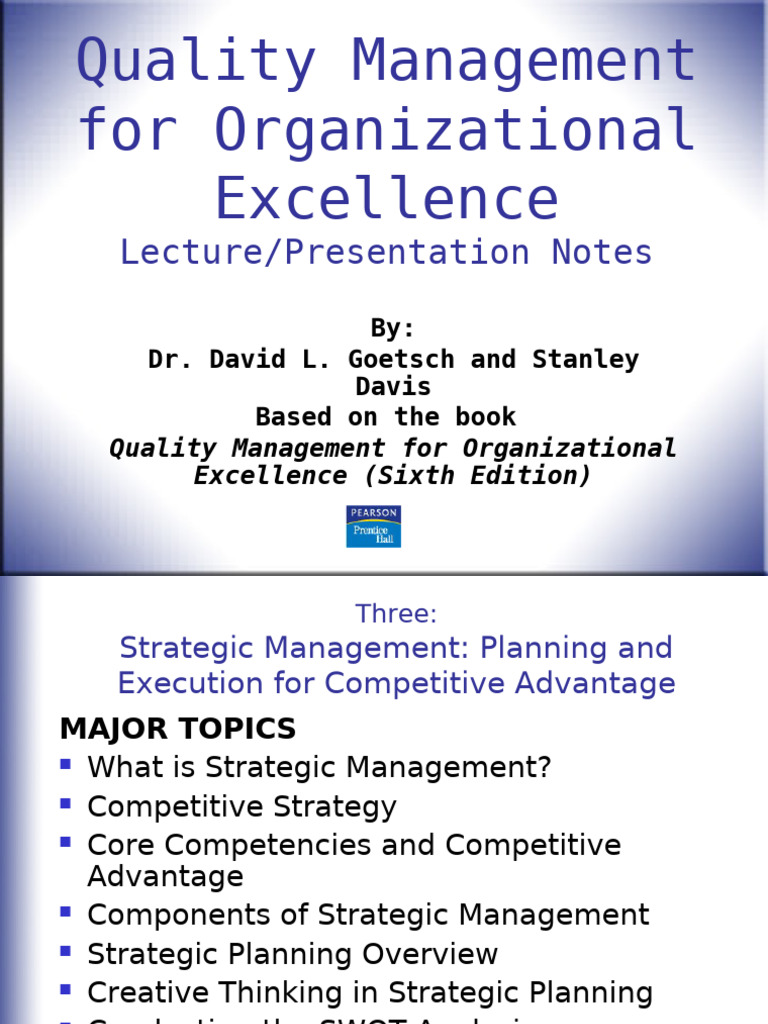 Strategic Management | PDF | Strategic Management | Competitive Advantage