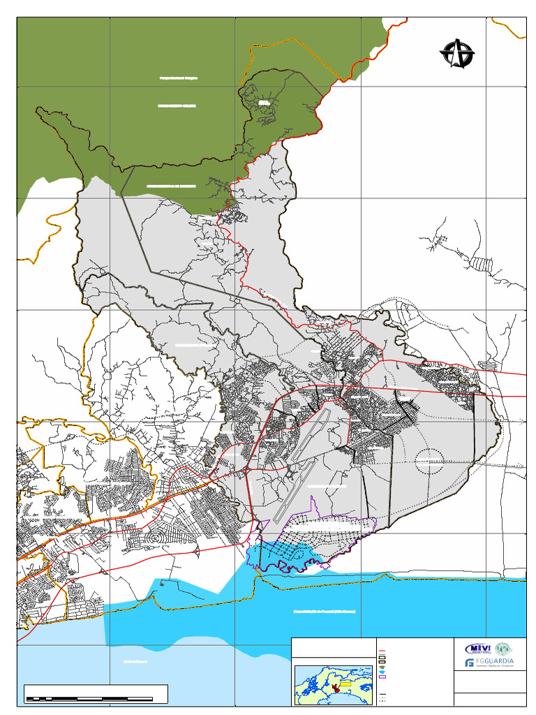 Mapa-No.-17-Vialidad-Existente-y-Propuesta | PDF | Cartografía | Tecnología geográfica