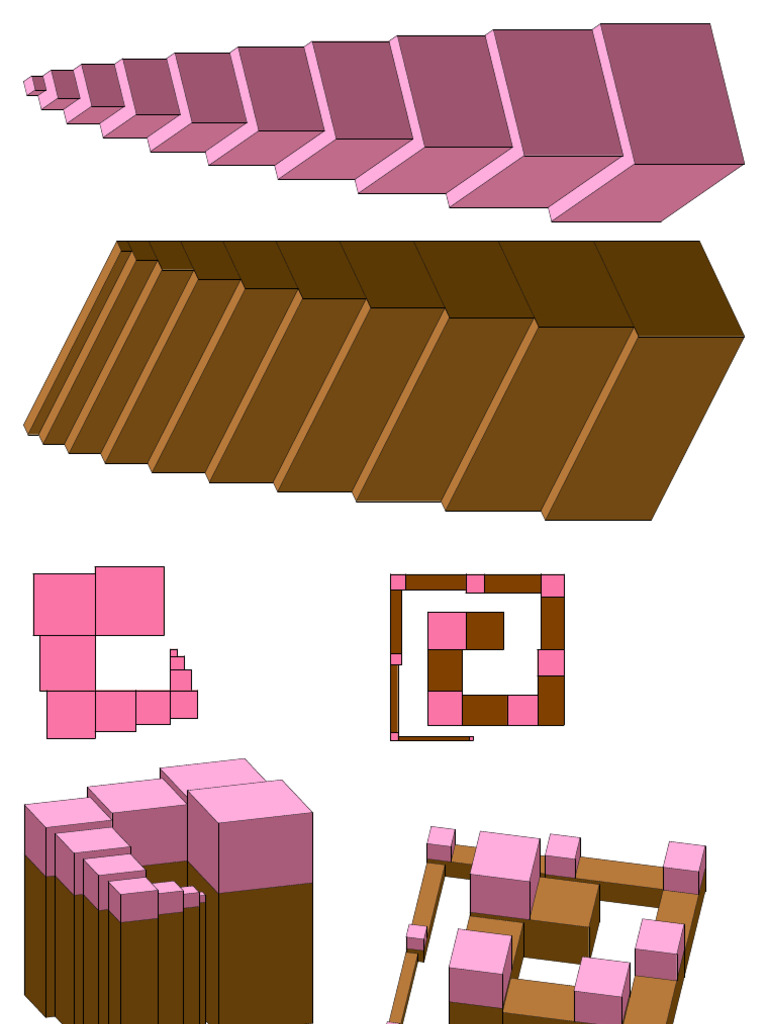 Pink Tower Exercises | PDF