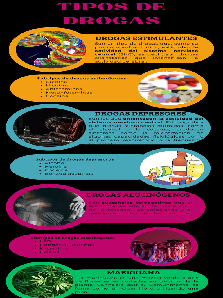 Infografía Sobre Las Drogas Pdf