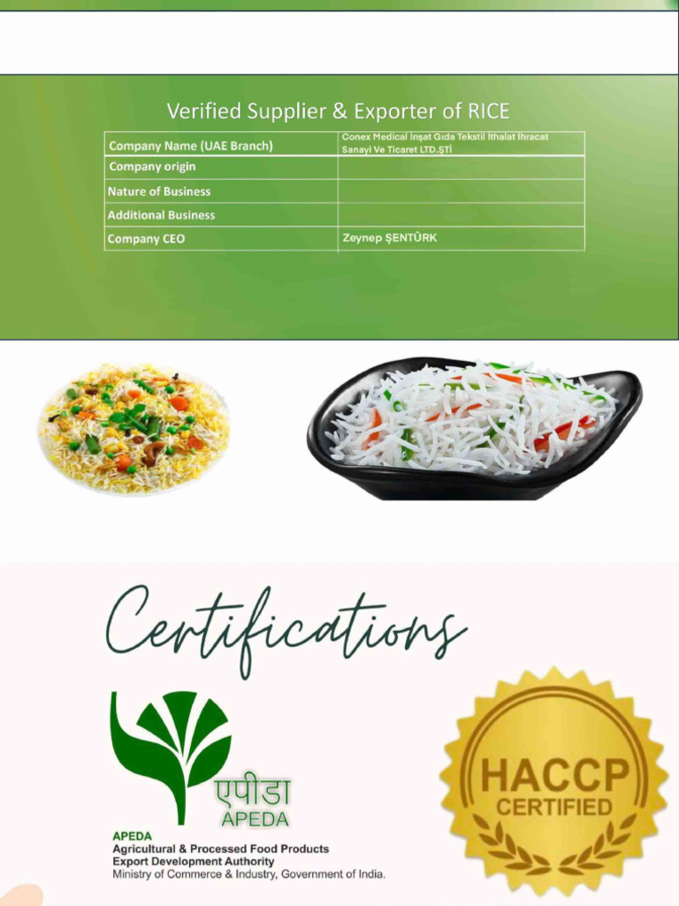 Rice Catalogue | PDF