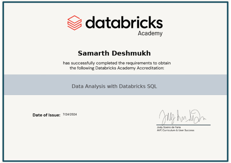 Data Analysis With Databricks SQL | PDF