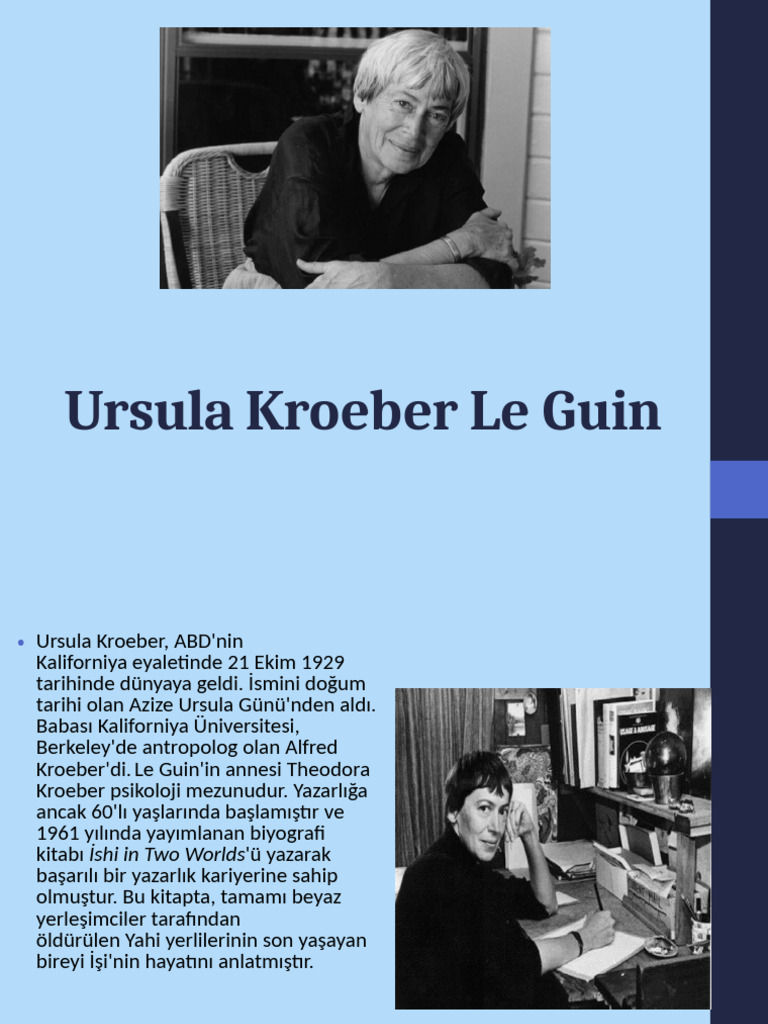 Ursula Le Guin - 3.grup SUNU | PDF
