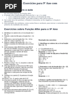 Exercicios de MMC e MDC para 6° Ano Com Gabarito | PDF