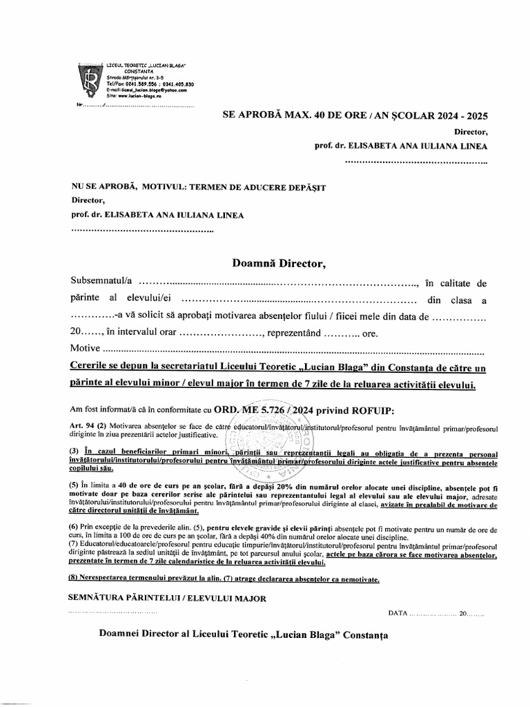 model_cerere_de_învoire_24,25 | PDF