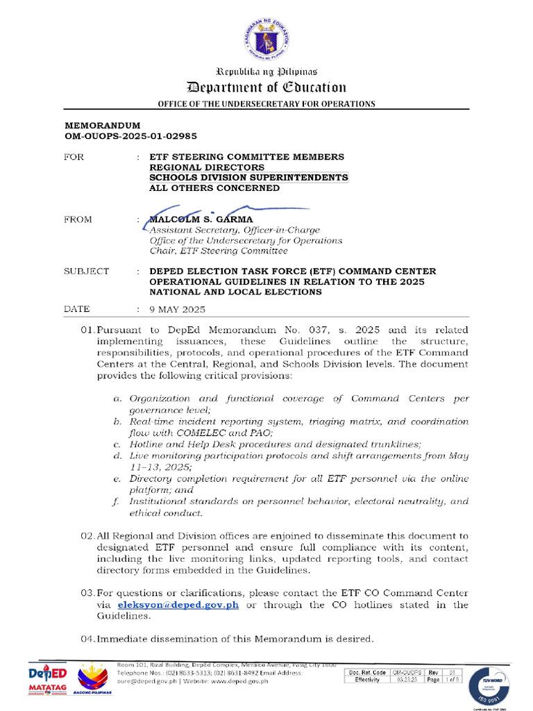 Om Ouops 2025 01 02985 Etf Ops Guideline Pdf