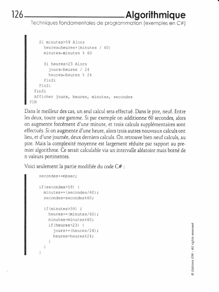 Wiley Algorithmique Programmation Cscharp - Partie65 | PDF