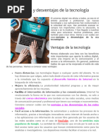 Ventajas y Desventajas de la Conectividad | PDF