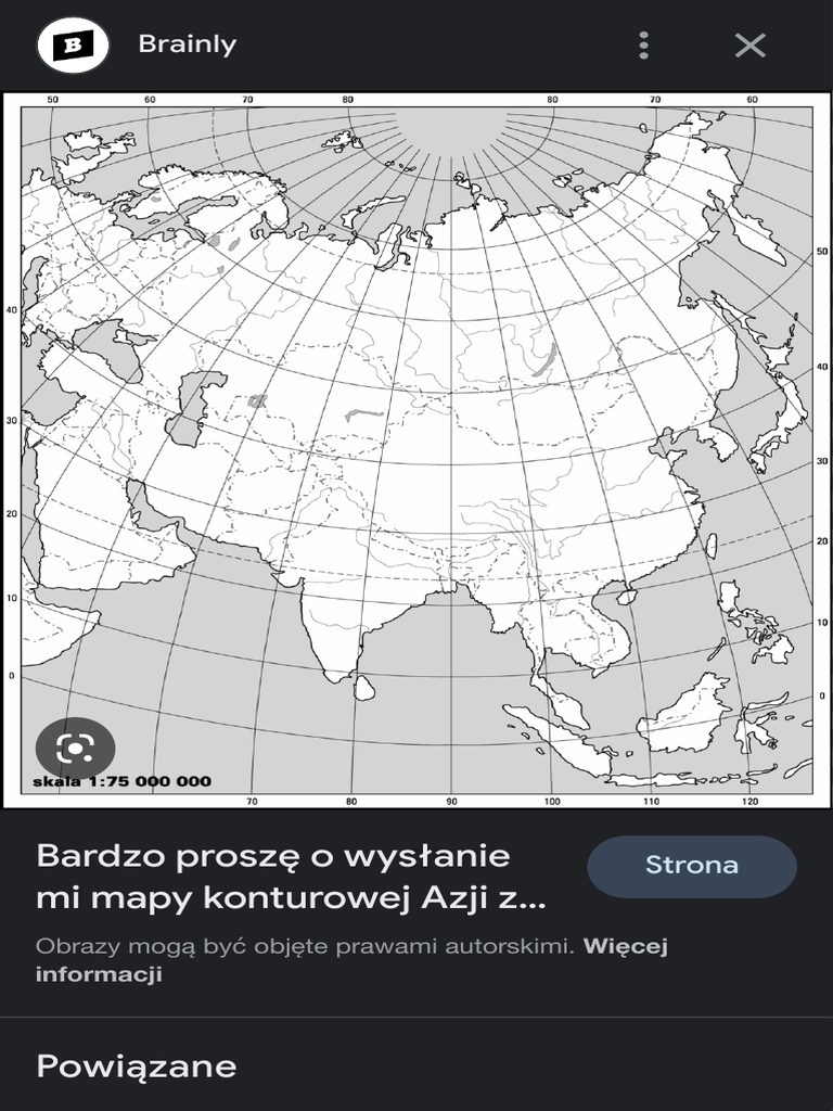 Mapa Azji Konturowa - Szukaj W Google L | PDF