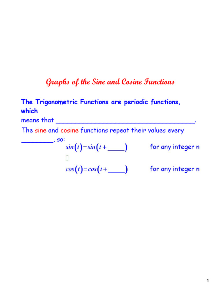 6-Graphs_of_Sine_and_Cosine_Functions_B | PDF