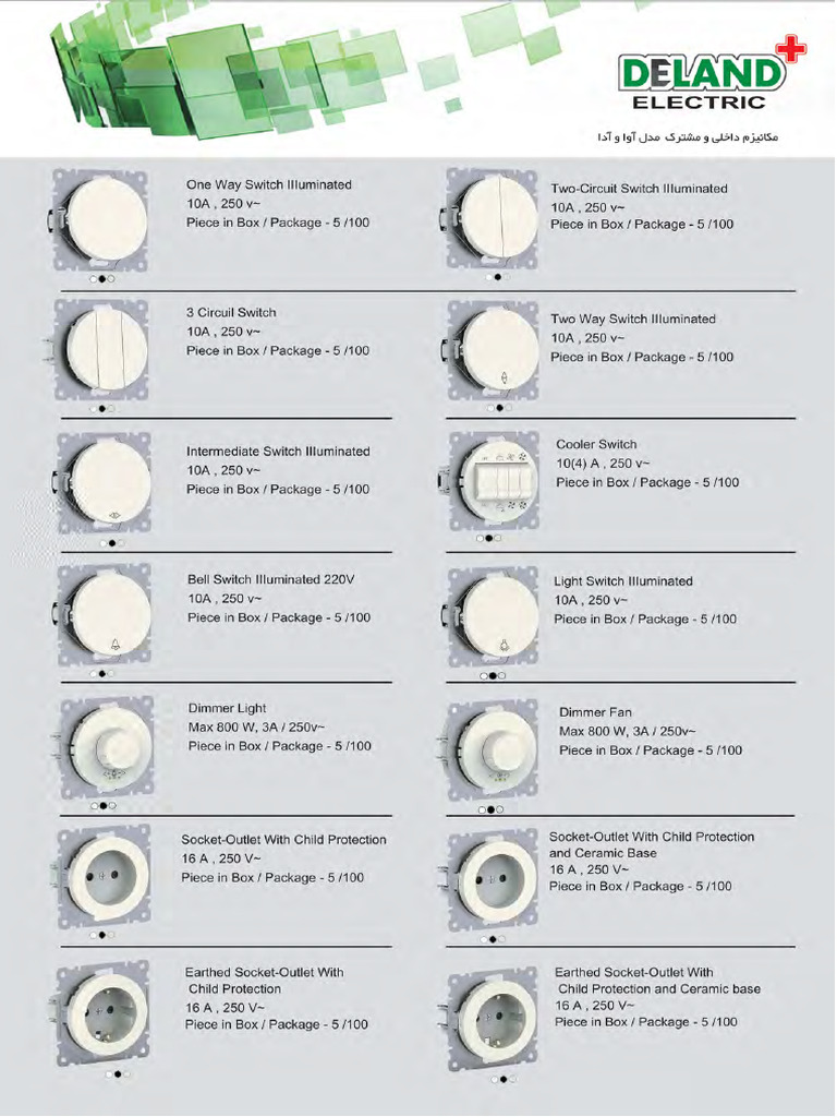 Internal Mechanism of Electrical Switches and Sockets | PDF