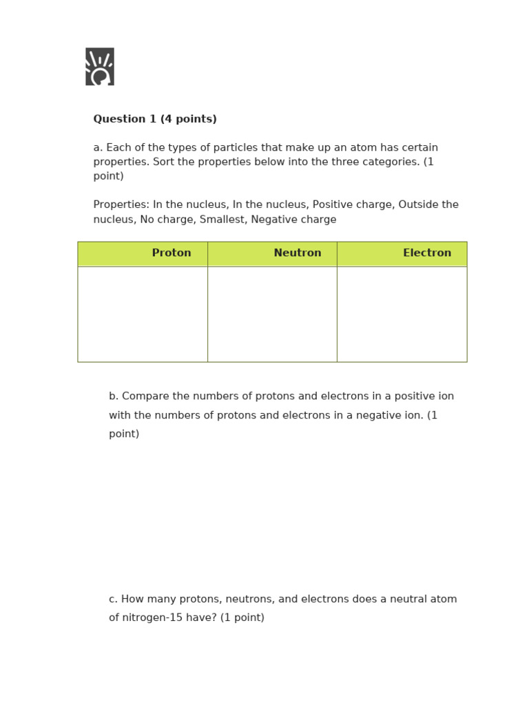 1.2.5 Practice - Chemical Physics (Practice) | PDF | Buoyancy | Atomic ...