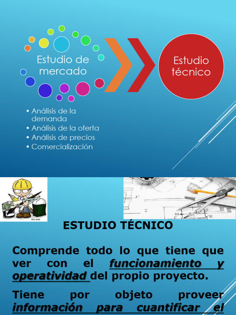 Estudio Técnico para Proyectos Productivos | PDF | Mercado (economía ...