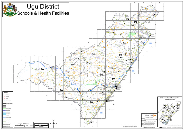 Ugu District Map | PDF