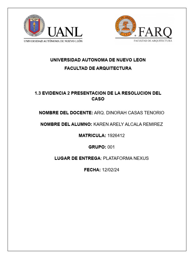 Alcalaramirez Karenarely Evidencia1.3 | PDF