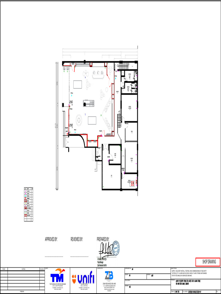 Unifi Store CCTV_DAS_Alarm_Kajang_SHOP002-Layout8 | PDF