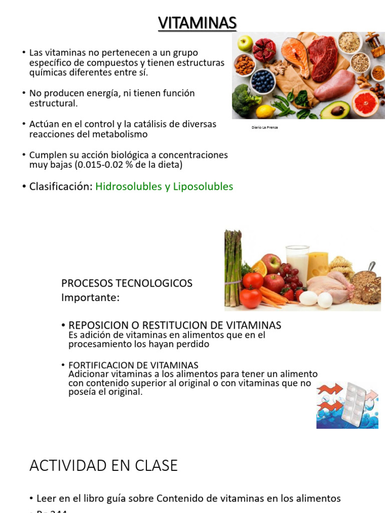 VITAMINAS - BQ - 24 (1) .PPTX (Solo Lectura) | PDF | Vitamina a | Vitamina