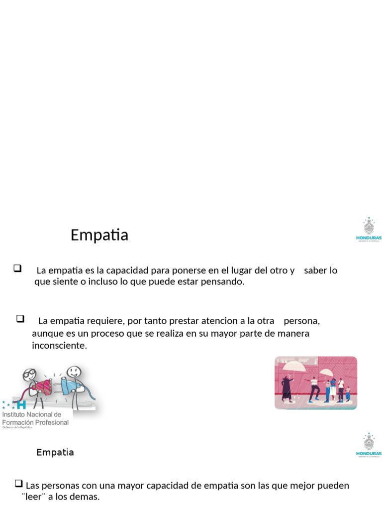 Tipos y Claves de la Empatía | PDF | Empatía | Las emociones