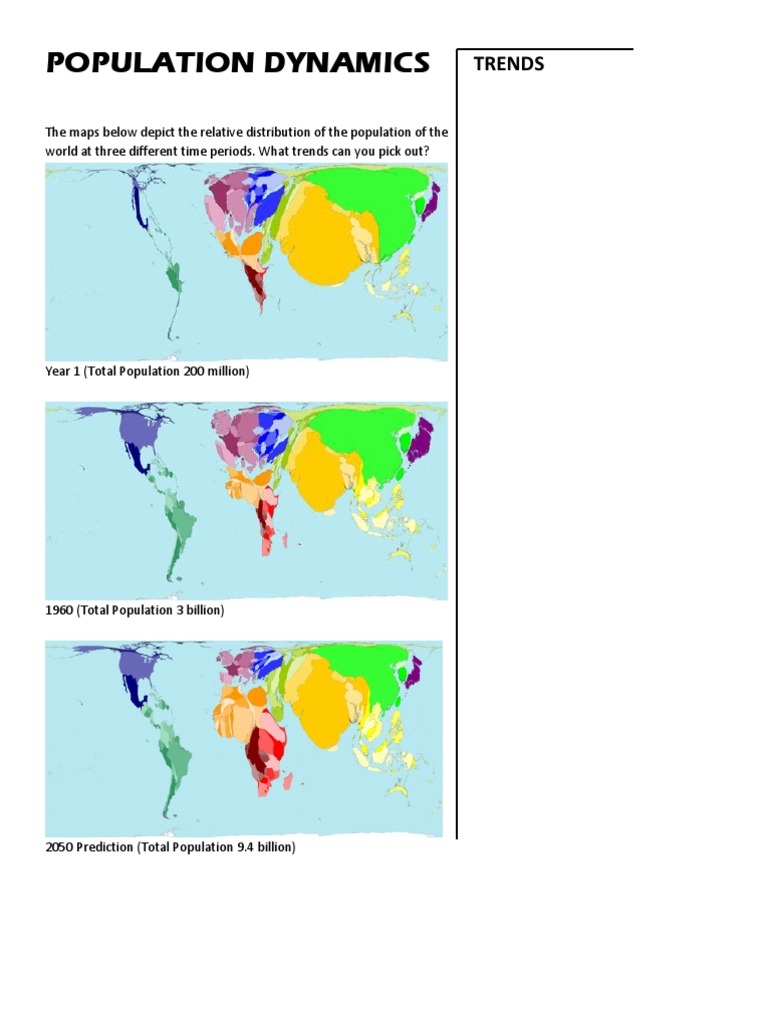 E-5. Population Dynamics Intro Project | PDF | Soviet Union | World ...