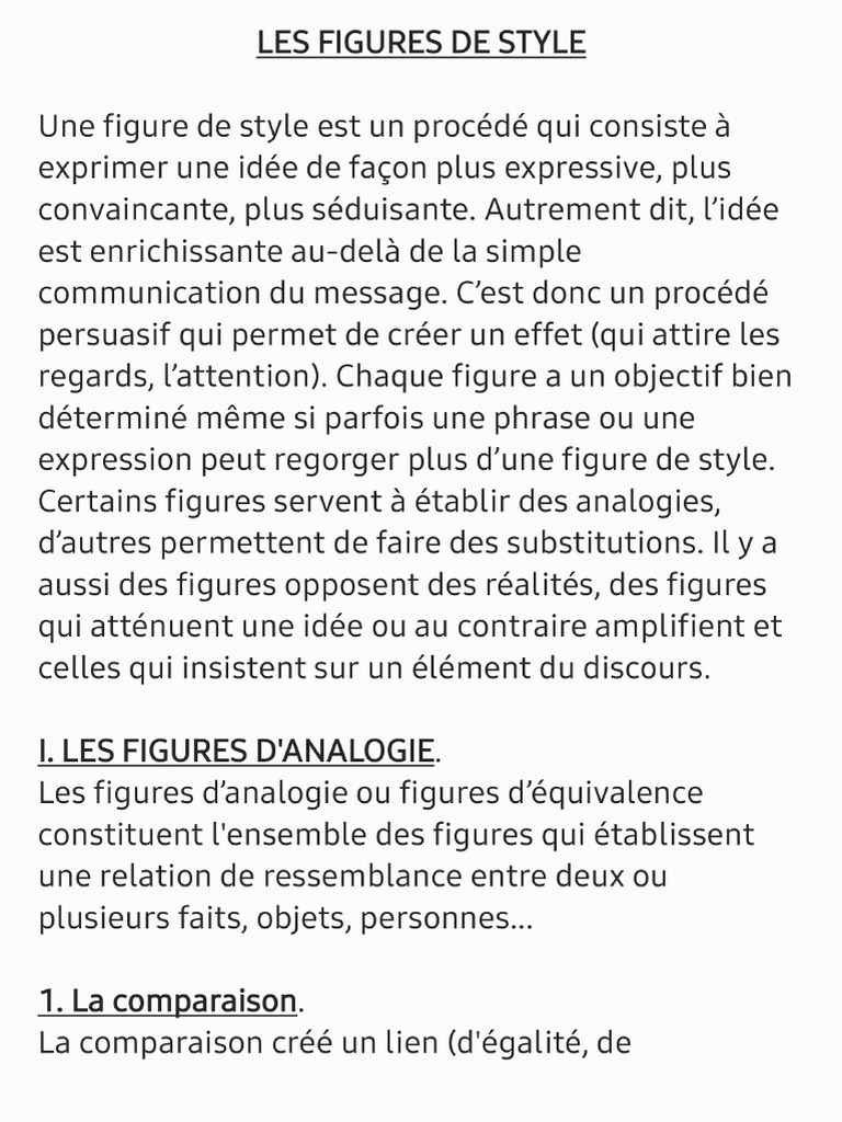 Les Figures de Style - 250511 - 122424 | PDF