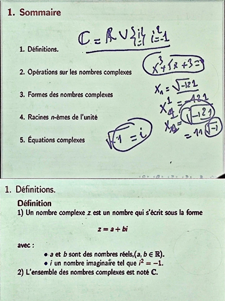 Cours Algèbre (10+11) - 2 - 2025 PC-P2 | PDF
