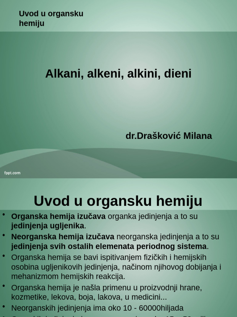 Alkani, Alkeni, Alkini, Dieni | PDF