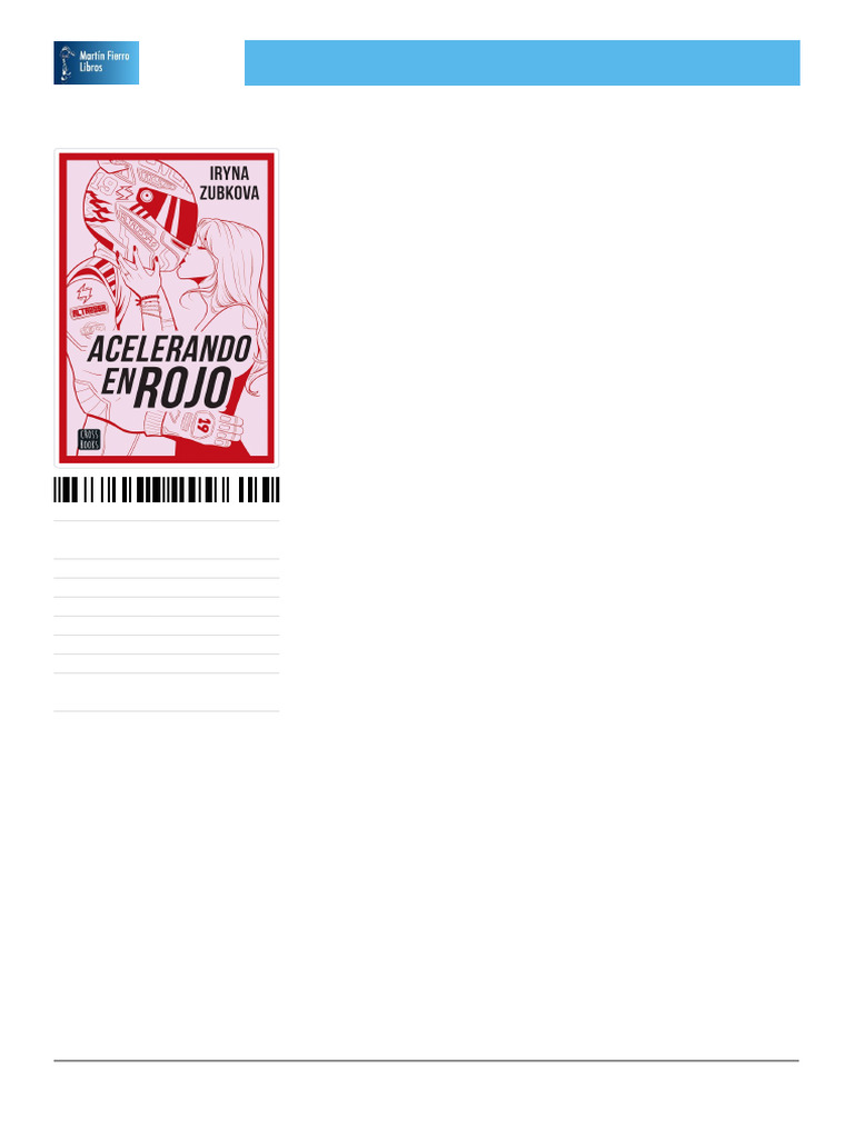 Acelerando en Rojo: Zubkova. Ir - Zu, Iryna | PDF