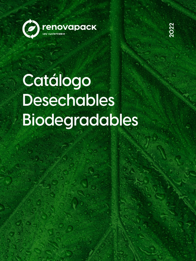 Catálogo Renovapack | PDF | Caña de azúcar | Maíz