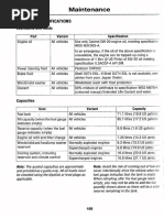 Range Rover Sport Oil Capacities Guide | PDF | Land Vehicles | Motor ...