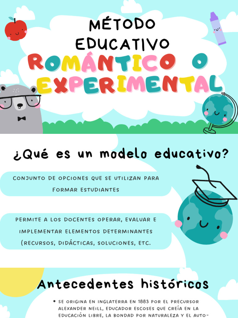 Metodo Romantico o Experimental | PDF | Aprendizaje | Enseñando