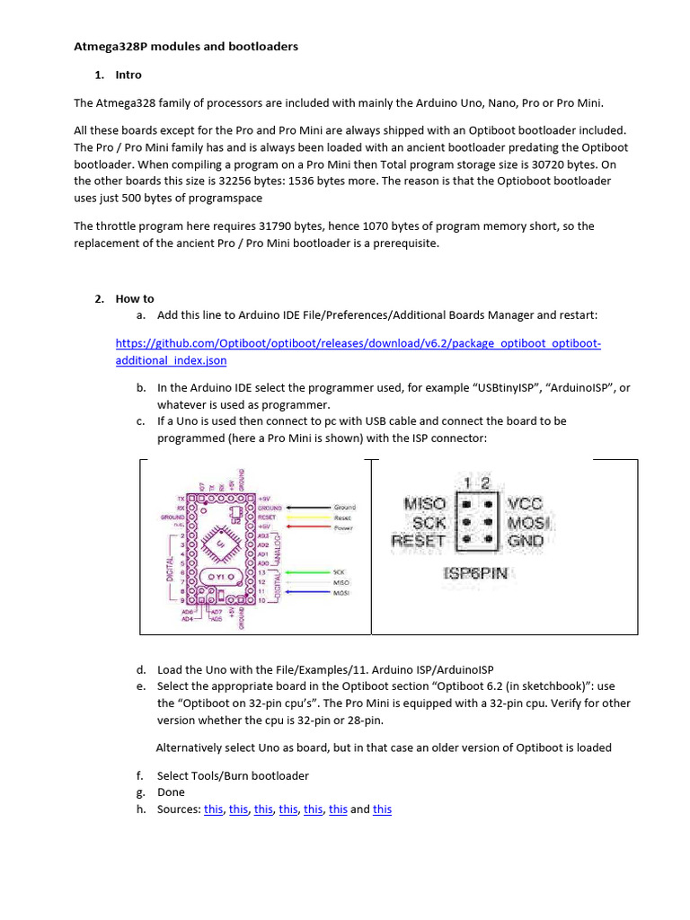 ATMega328P.Bootloaders | PDF