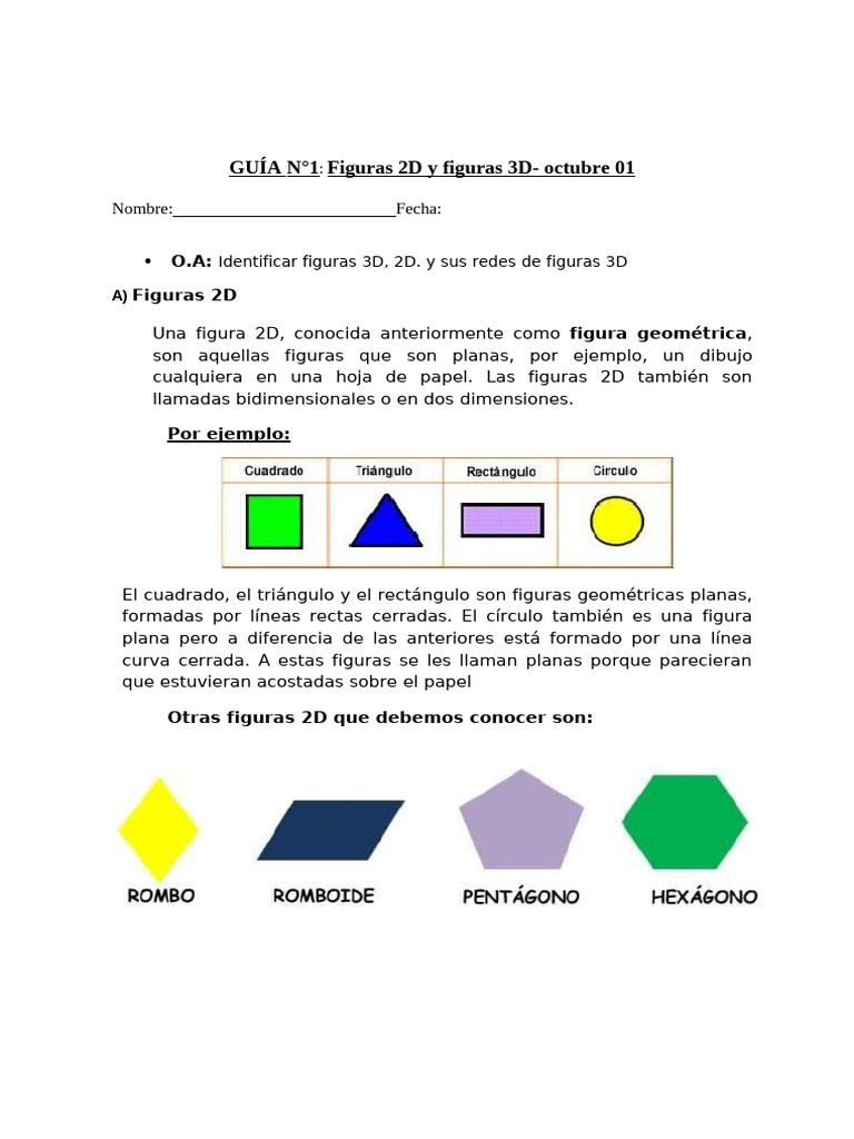 Figuras 2 D 3 D | PDF
