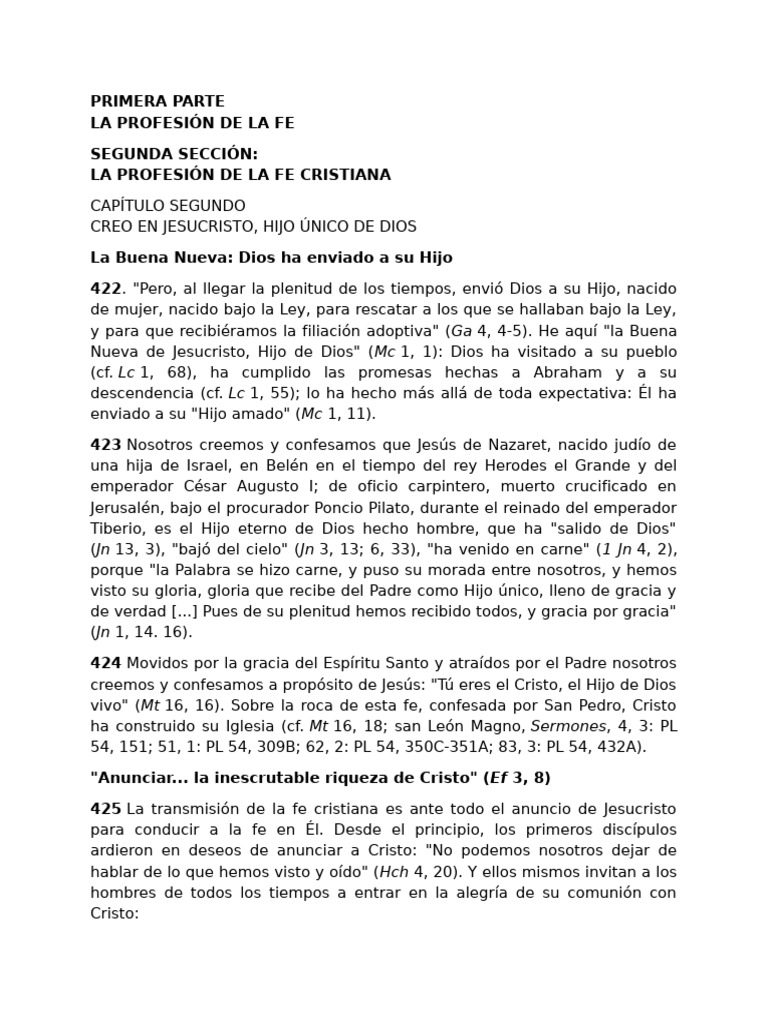 2o. Tema | PDF | Jesús | Cristo (título)