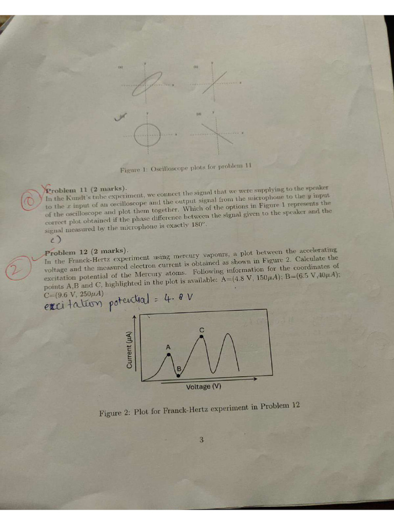 Physics Paper 3 | PDF