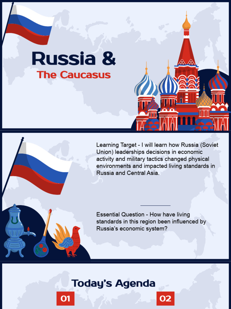 Russia & The Caucasus | PDF | Central Asia | Soviet Union