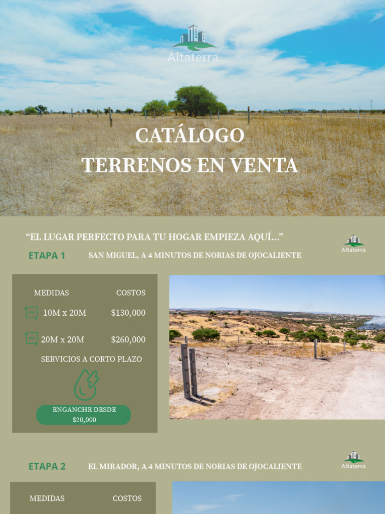Catalogo Altaterra | PDF