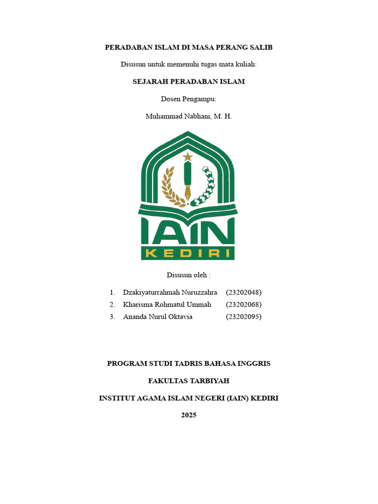 Perang Salib II: Pengaruh dan Penyebab | PDF