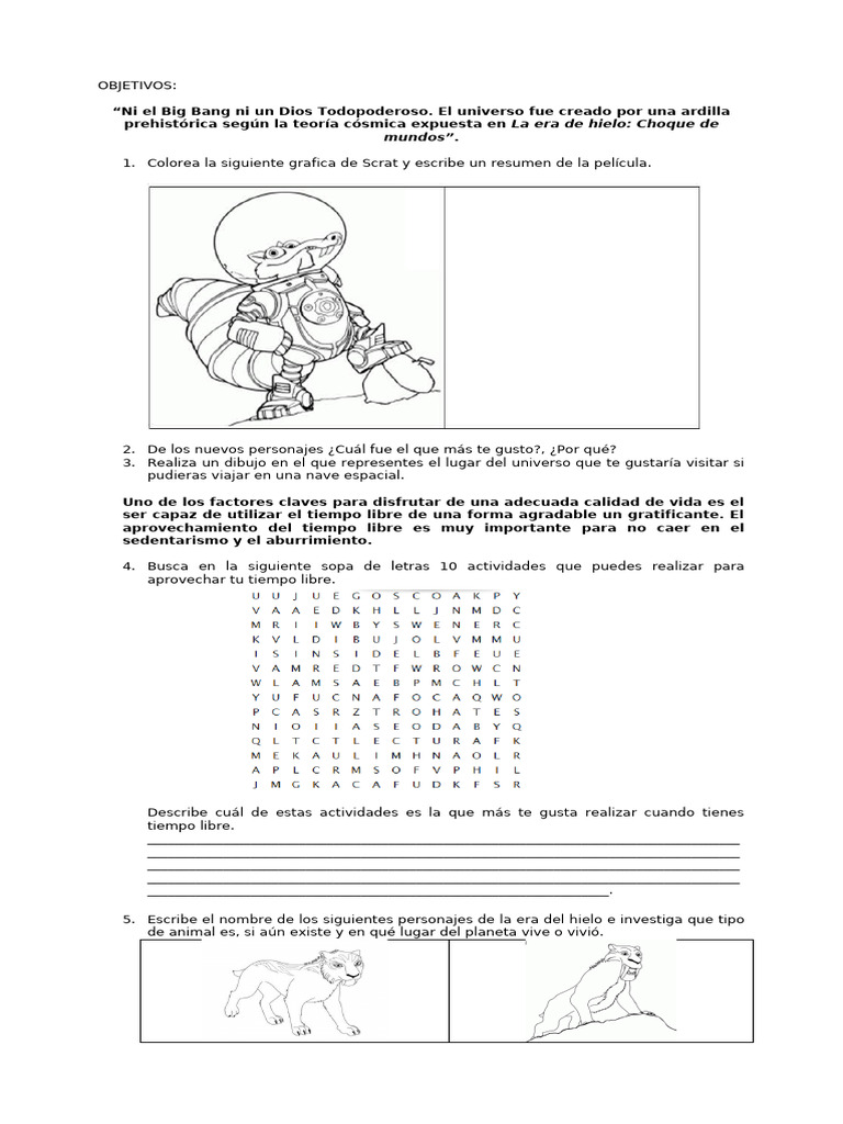 Guia Era de Hielo | PDF