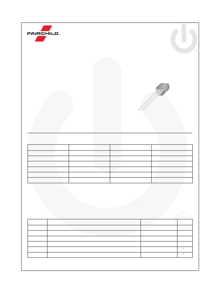 KSC945 57777 | PDF | Bipolar Junction Transistor | Transistor